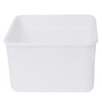 CAMSQ2.5LNAT – 2.5L Square Natural Cont & Lid | People in Plastic