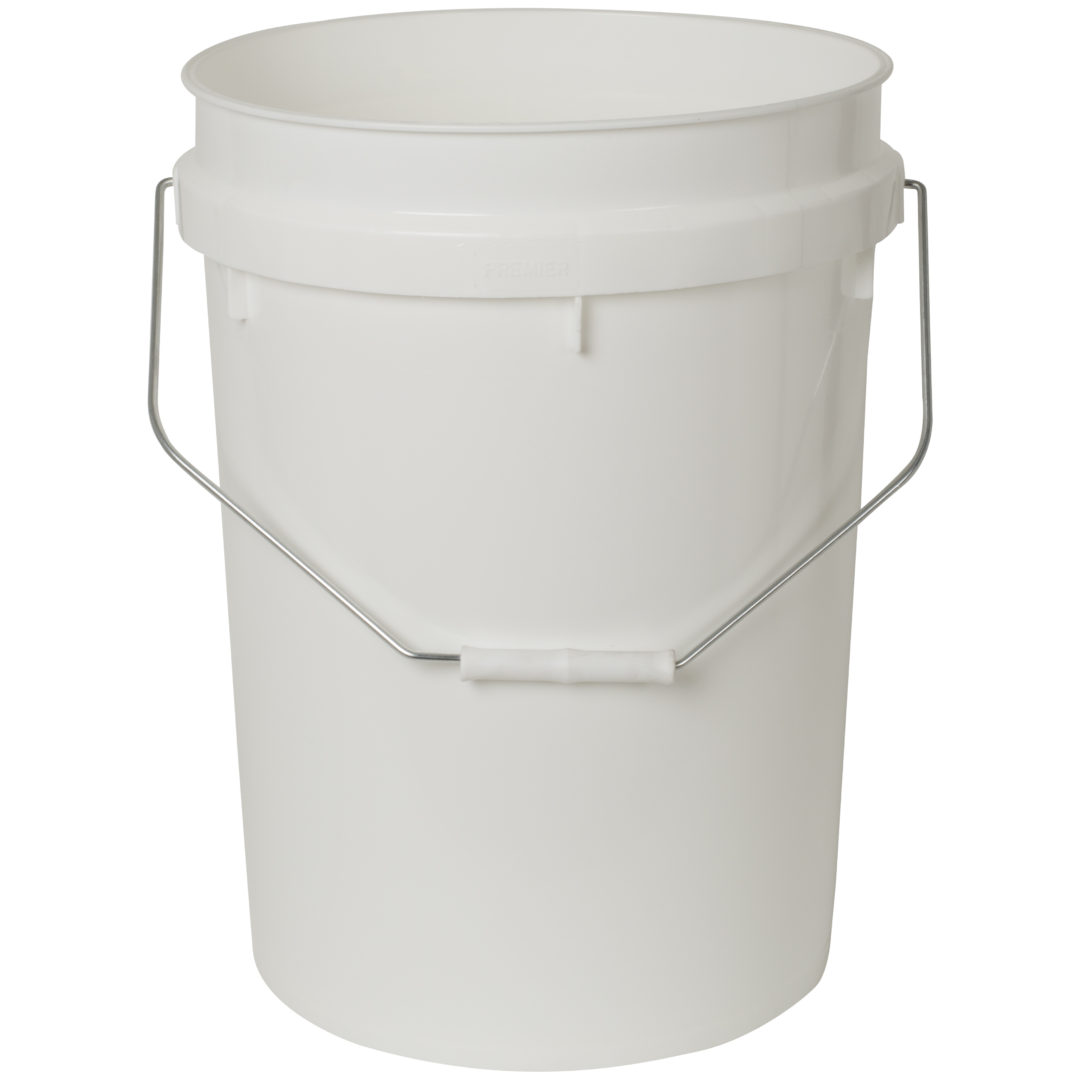 RP20LWH – 20L Pail White T/E Premier | People in Plastic